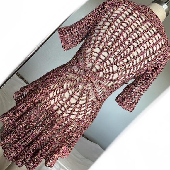 RACHEL Rachel Roy | Tops | Rachel Roy Crochet Cardigan Ultimate Colored ...